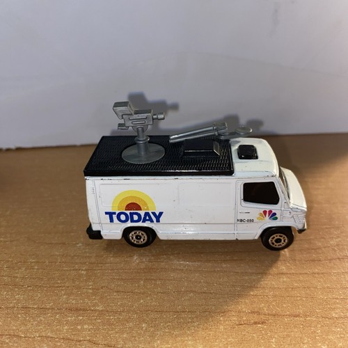 Matchbox Limited Edition ASAP Color Comp Mercedes TV News Truck RARE ...