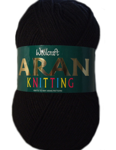 Aran Wool Woolcraft Aran 400g Knitting Yarn, Acrylic Or Wool Mix 40 ...