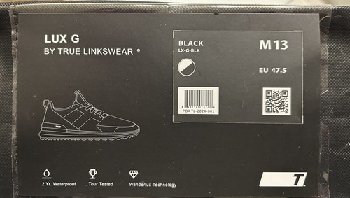 TRUE Linkswear LUX G Waterproof Men's Golf Shoes | eBay