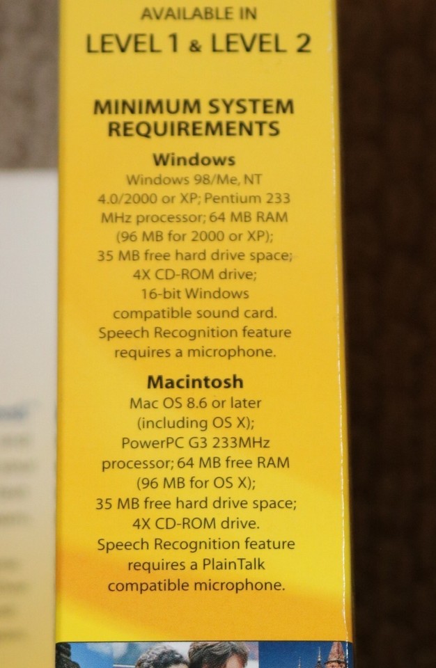 Rosetta Stone-Spanish-Latin America-Level 1– | eBay UK