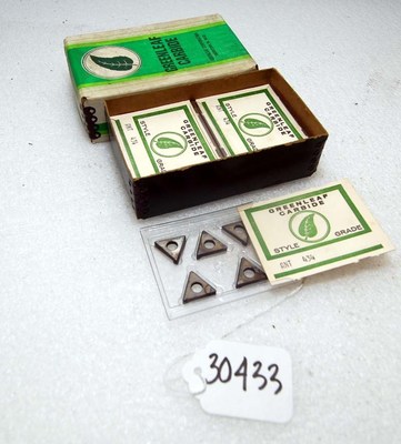 Greenleaf Carbide Inserts ANT 434 (35 pieces) NOS (Inv.30433) | eBay