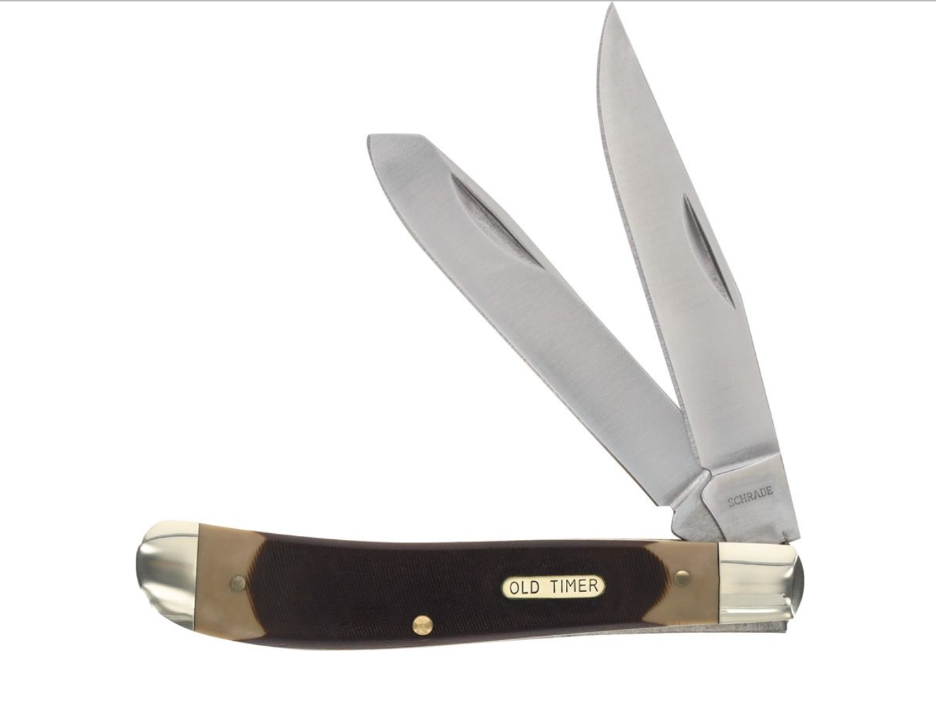 SCHRADE OLD TIMER TRAPPER KNIFE 94OT 2 BLADE XX | eBay