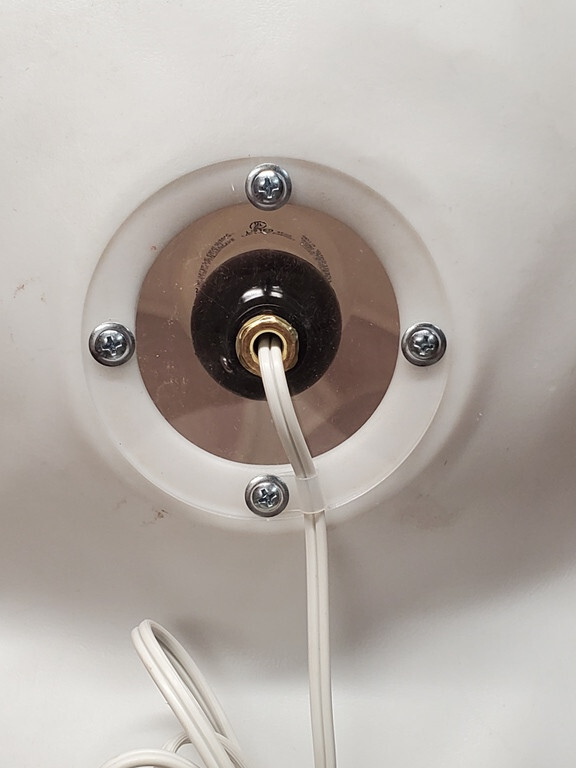 1 New Replacement Blow Mold Light Kit 3.5 Custom White Acrylic Disc ww ...