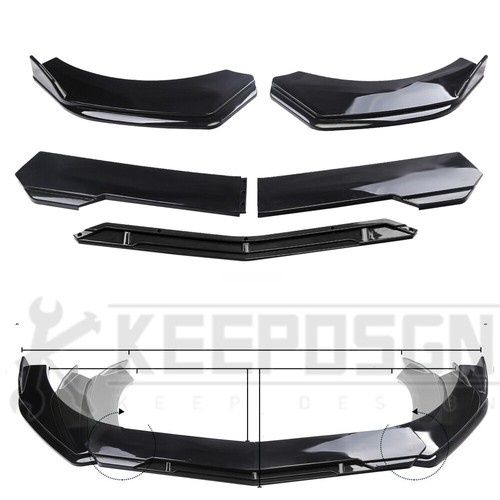 For Subaru Forester XT STI SF5 Glossy Front Bumper Lip Splitter Body ...