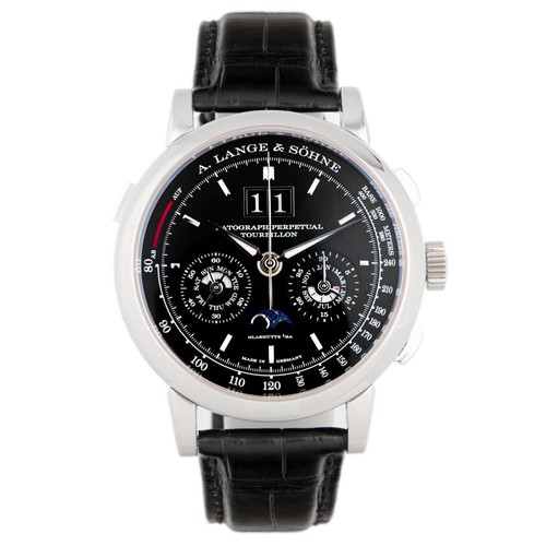 A. Lange & Sohne Datograph Perpetual Tourbillon Platinum 41.5mm 740.036 ...