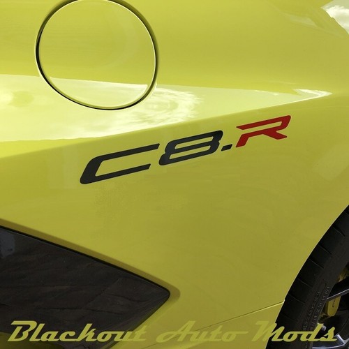 2020-2025 C8 Corvette C8R Rear Quarter Vinyl Decals | eBay