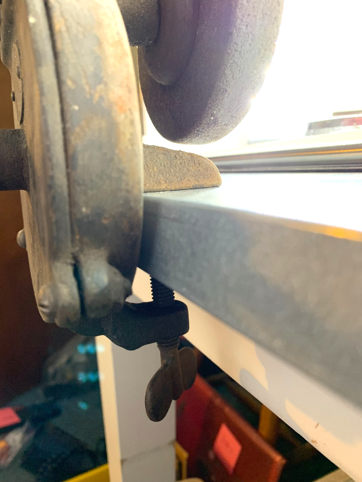 American Grinder Mfg. Co Bench Grinder "Champion" Clamp On | eBay