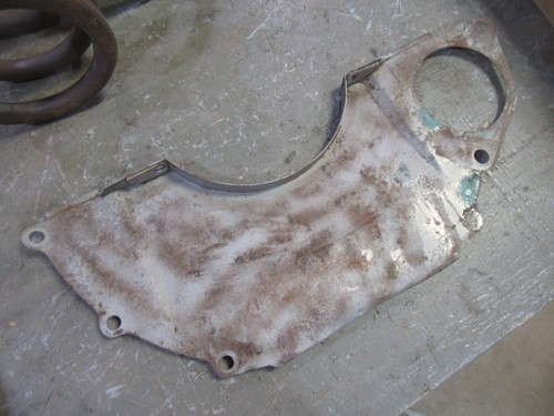 1963 1964 Pontiac Catalina automatic transmission front cover shield ...