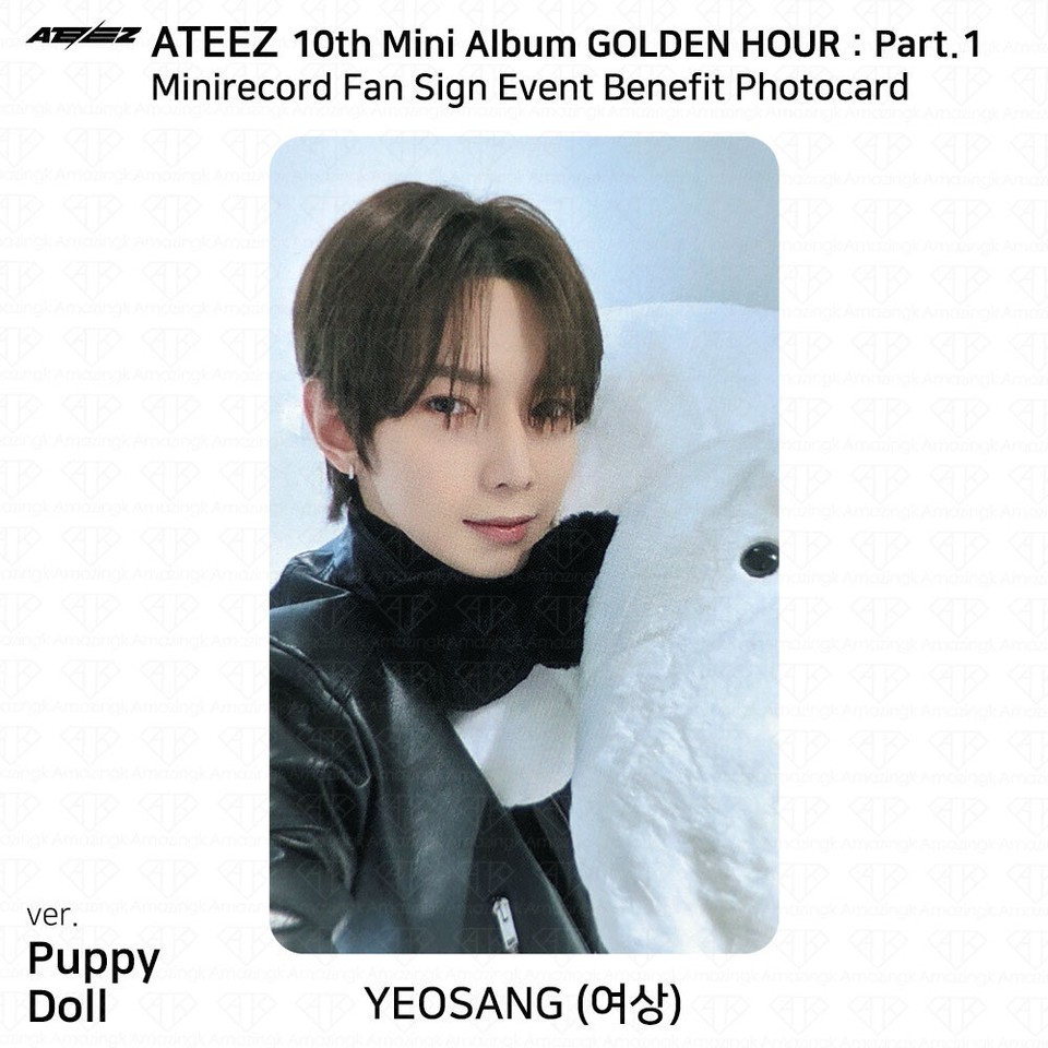ATEEZ 10th Mini Album Golden Hour Part.1 Minirecord Fan Sign Event ...