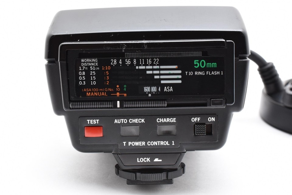 [N MINT] Olympus T10 T-10 Ring Flash 1 T Power Control 1 OM System ...