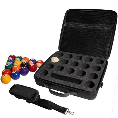 Billiard Ball Carrying Case Professional for 16 Balls Travel Case with ...