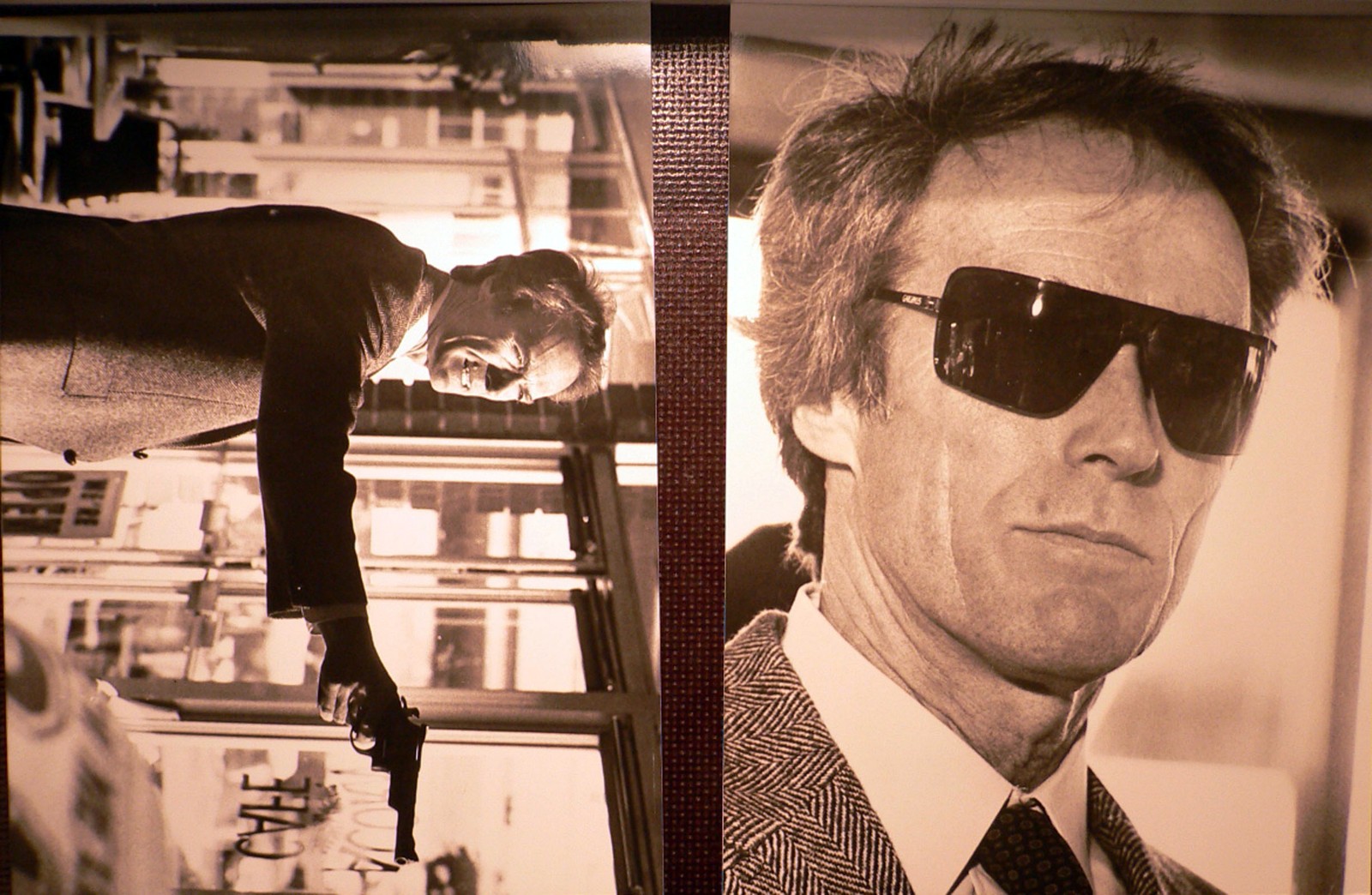 Dirty Harry kehrt zurück - 2 Stück - Original-Pressefotos s/w - Größe ...