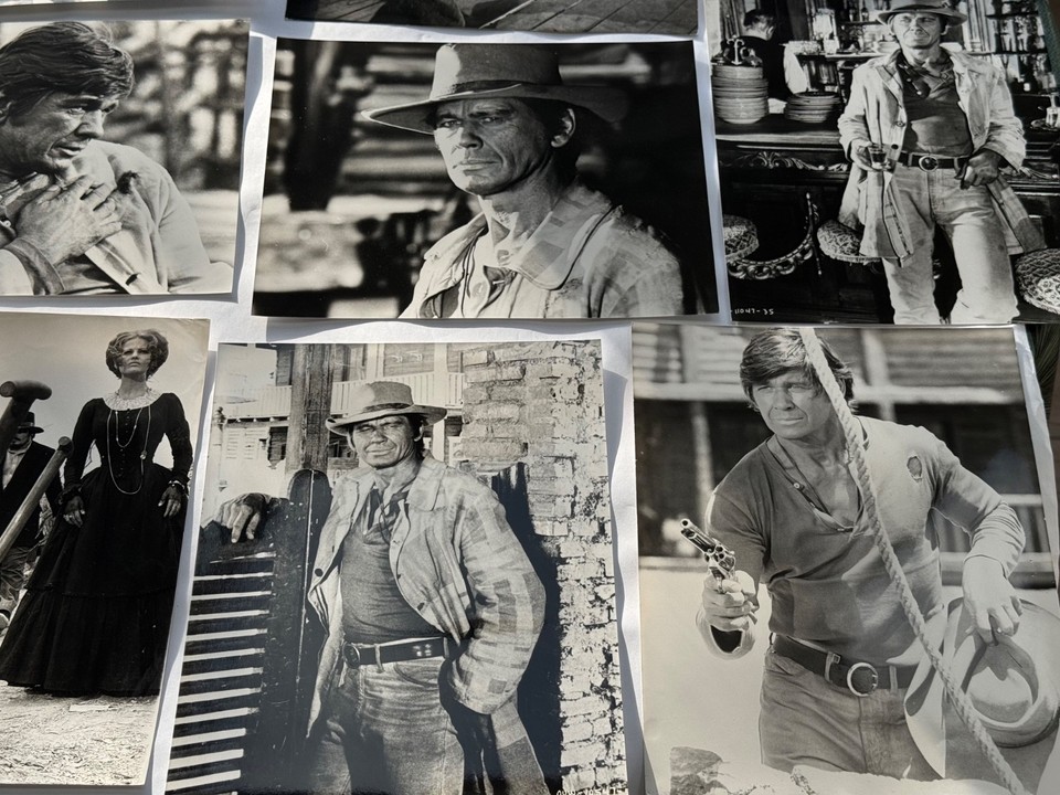 ONCE UPON A TIME IN THE WEST Sergio Leone 16 VINTAGE 8X10 Glossy bw ...