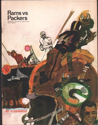 Los Angeles Rams vs Green Bay Packers NFL Football Game Program 12/9 ...