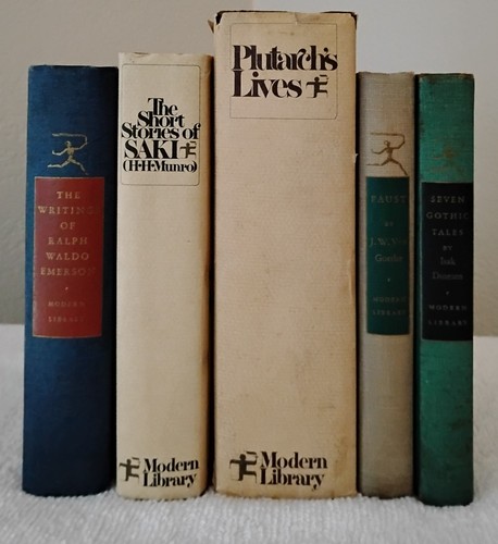 Lot Of 5 - Vintage Modern Library Books: Gothic Tales & Short Stories ...