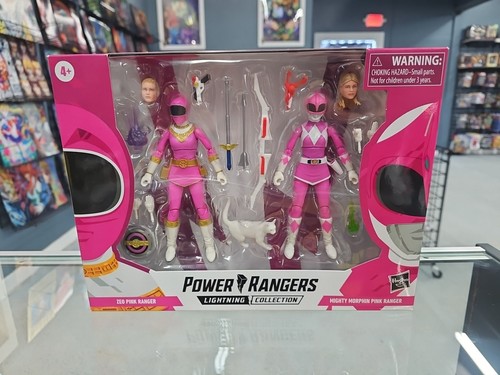 Power Rangers Lightning Collection 2-Pack MMPR Pink & Zeo Pink Rangers ...