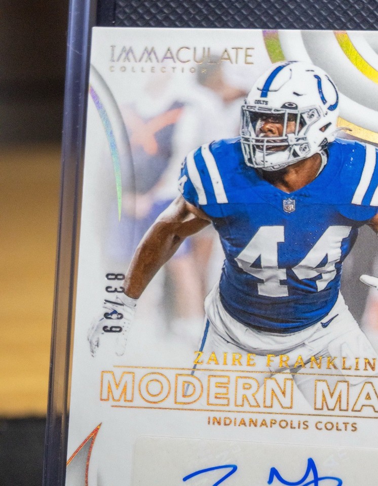 2024 Panini Immaculate Collection Zaire Franklin #MM-ZFN Auto /99 | eBay