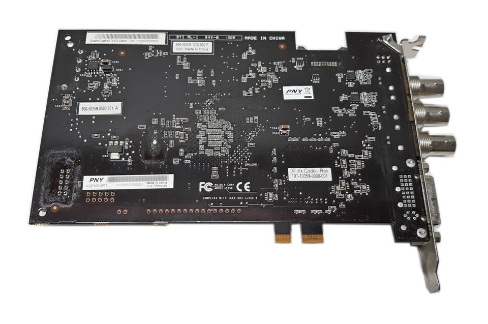 Nvidia Quadro Graphics to SDI Option SDI Video Card PCI Express x8 ...