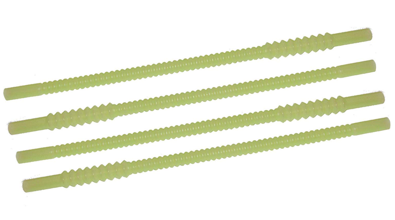 Tupperware Exclusive Whistle Straws Set of 4 SALSA VERDE YELLOW New in ...