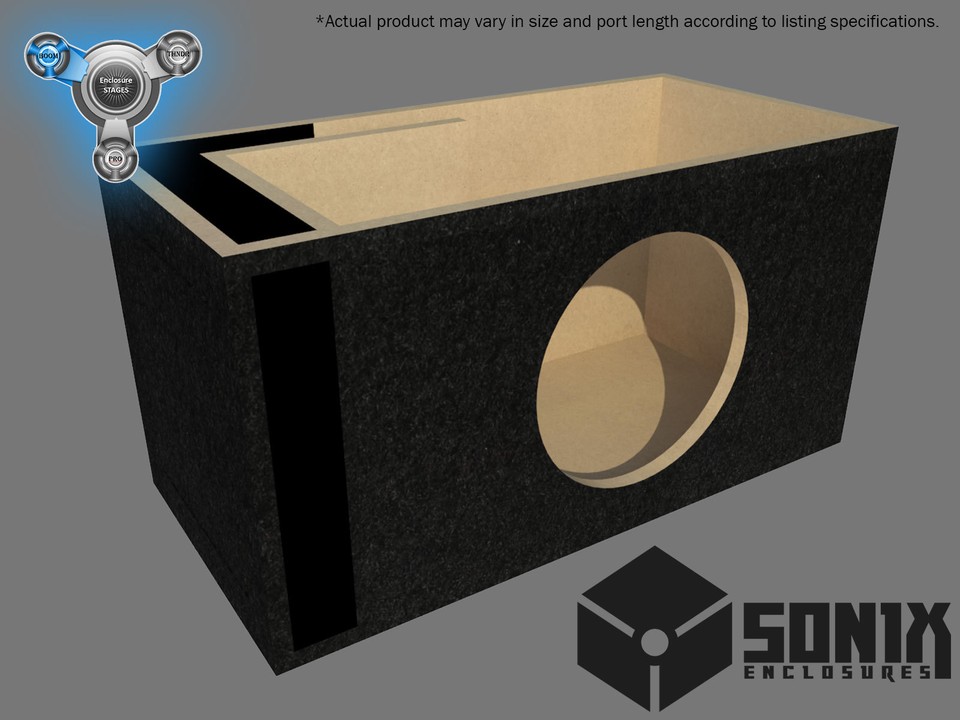 STAGE 1 - PORTED SUBWOOFER MDF ENCLOSURE FOR AUDIOBAHN AWIS12J SUB BOX ...