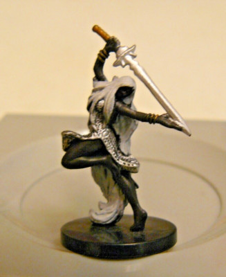 D&D miniatures Archfiends CHAMPION OF EILISTRAEE #12 w/card out of bag ...