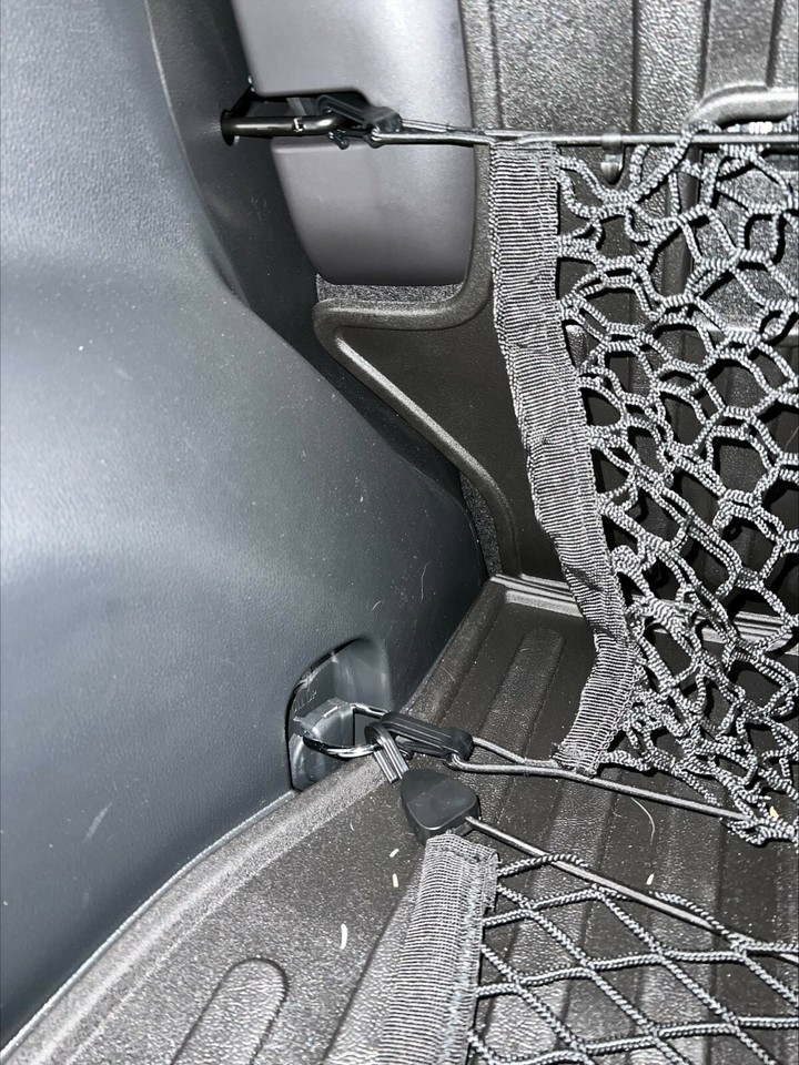 Rear Trunk Floor + Envelope Style Cargo Nets for Toyota RAV4 RAV 4 2019 ...