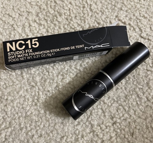 MAC Studio Fix soft matte Foundation stick #NC15 -0.31oz (NIB) | eBay