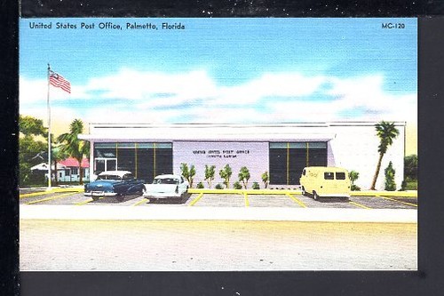 Postcard - Florida - Palmetto - US Post Office | eBay