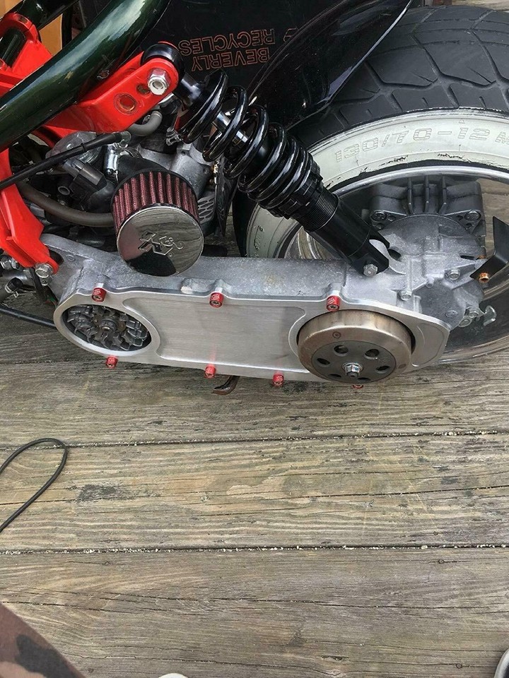 HONDA RUCKUS 50CC CVT COVER ANKLE BITER LAZER CUT AND MACHINED | eBay