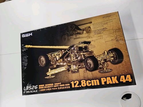 Great Wall Hobby 1/35 WW2 German Krupp 12.8cm Pak 44 High Velocity Anti ...