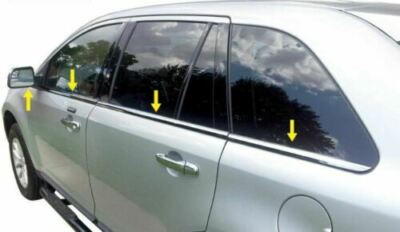 For 2007-2014 Ford Edge Window Sill Trim Stainless Steel | eBay