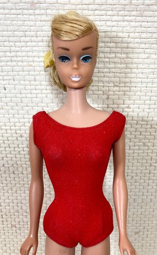 Vintage 1964 Blonde Swirl Ponytail BARBIE Doll - TLC | eBay