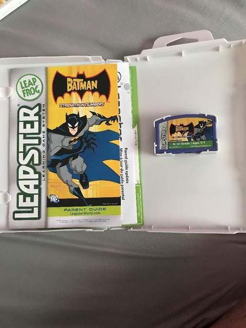 Leapster Learning Game The Batman Strength In Numbers Works With All ...