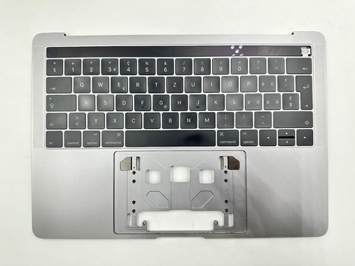 Swiss Space Gray Keyboard Topcase touch bar for Macbook 13" A1706 2016 ...