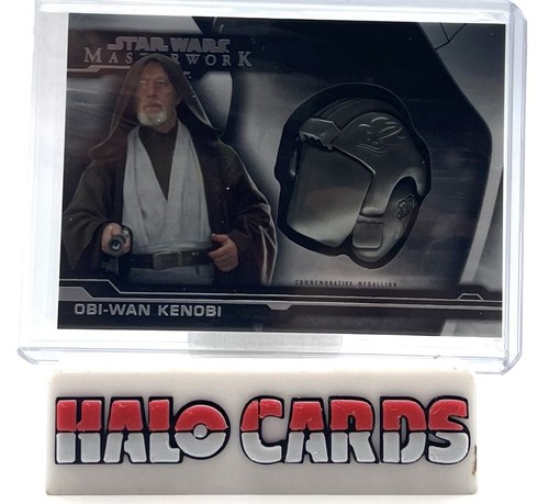 PACK FRESH Star Wars Masterwork 2019 Artifact Card Obi-Wan Kenobi Blast ...