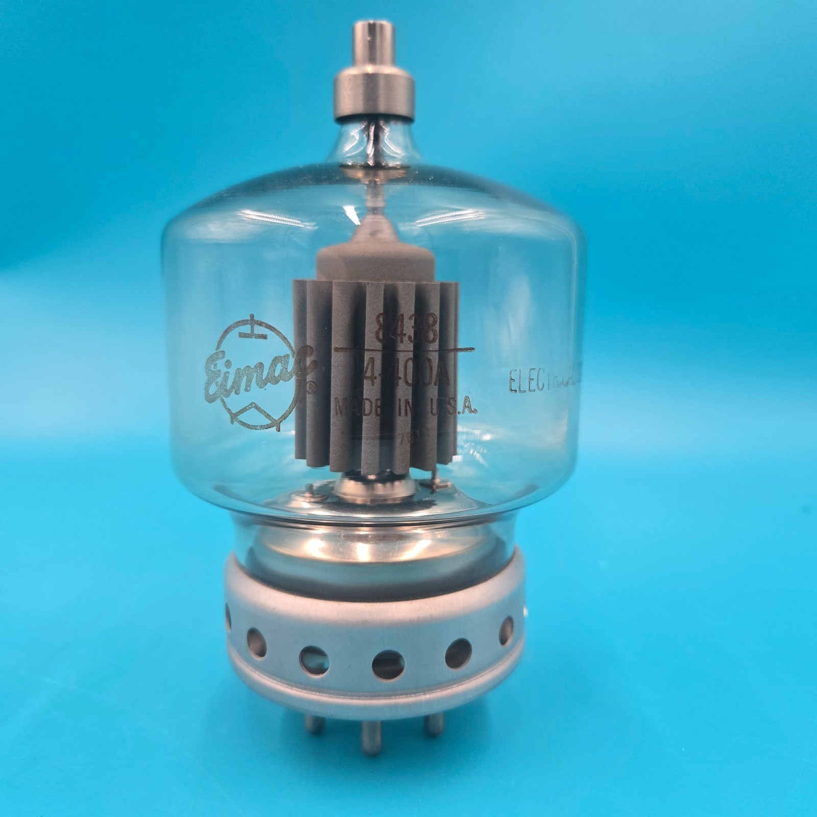 (2) Vintage EIMAC JAN-8438 4-400A Vacuum Tubes -USED -Pulls from ...