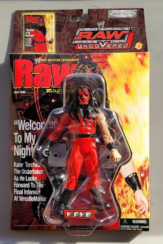 wwe wwf ljn classic superstars raw magazine uncovered kane wrestling ...