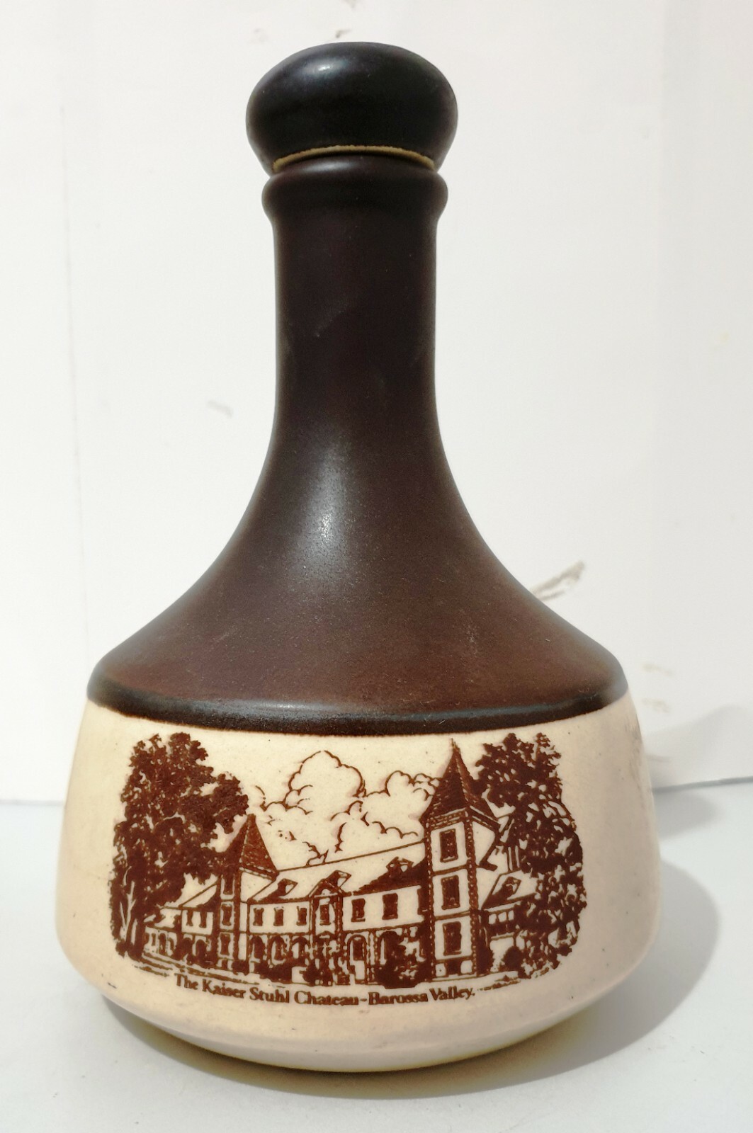 Vintage KAISER STUHL POTTERY PORT Clay Stoneware BOTTLE / JUG ...