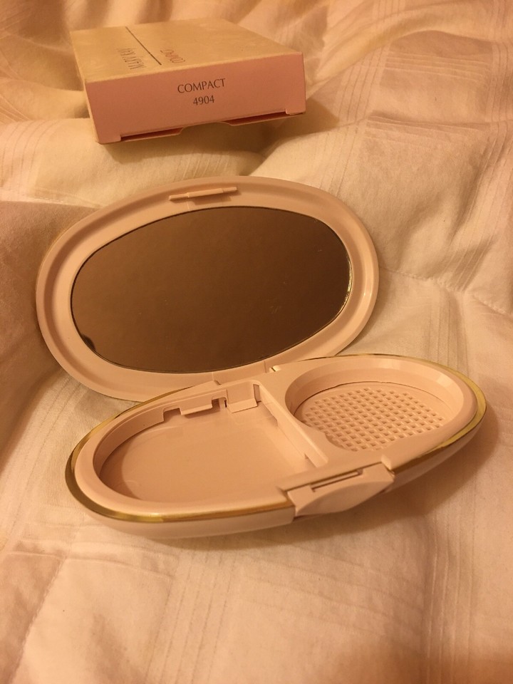 New Mary Kay Pink and Gold Mirrored Refill Compact #4904 New in Box | eBay