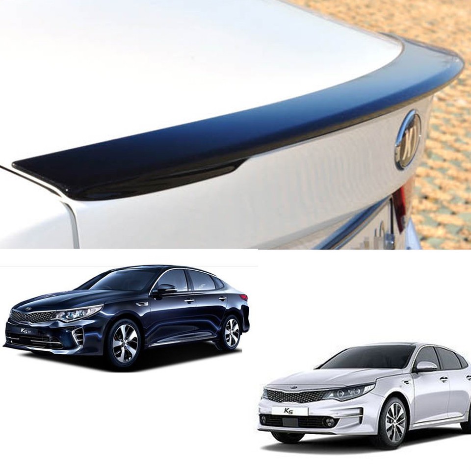 2016-2019 Kia Optima Rear Trunk Boot Lip Spoiler Painted