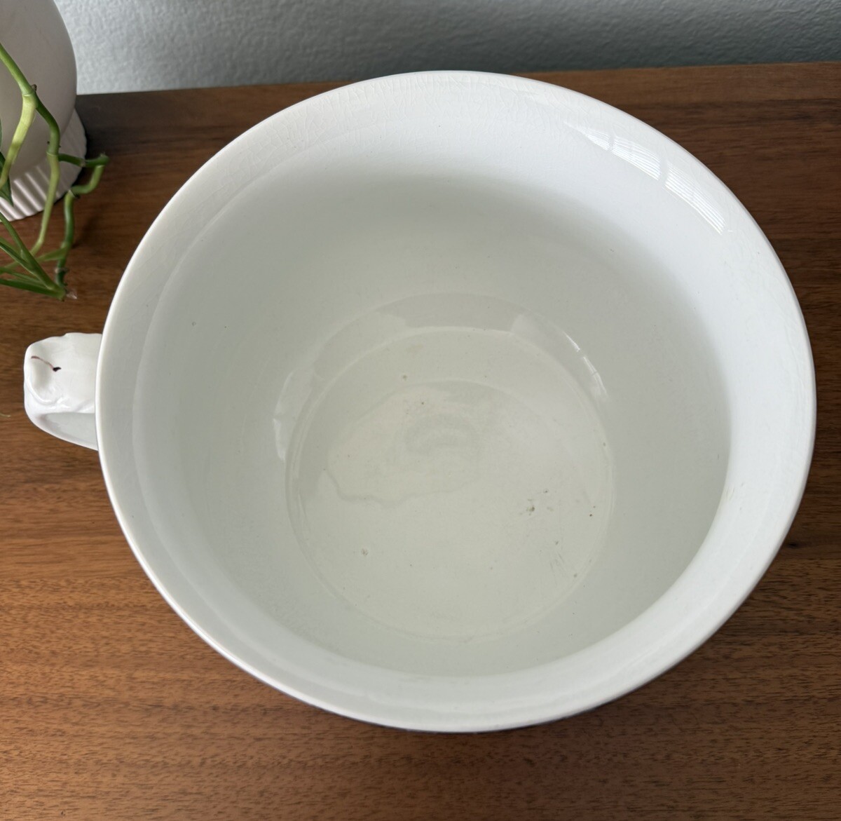 Antique Bovey Pottery Ceramic Floral Chamber Pot Planter Decorative ...