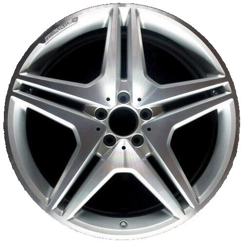 08 09 Mercedes S63 OEM Wheel Rim 20x9.5 20" 2214016302 A2214016302 ...