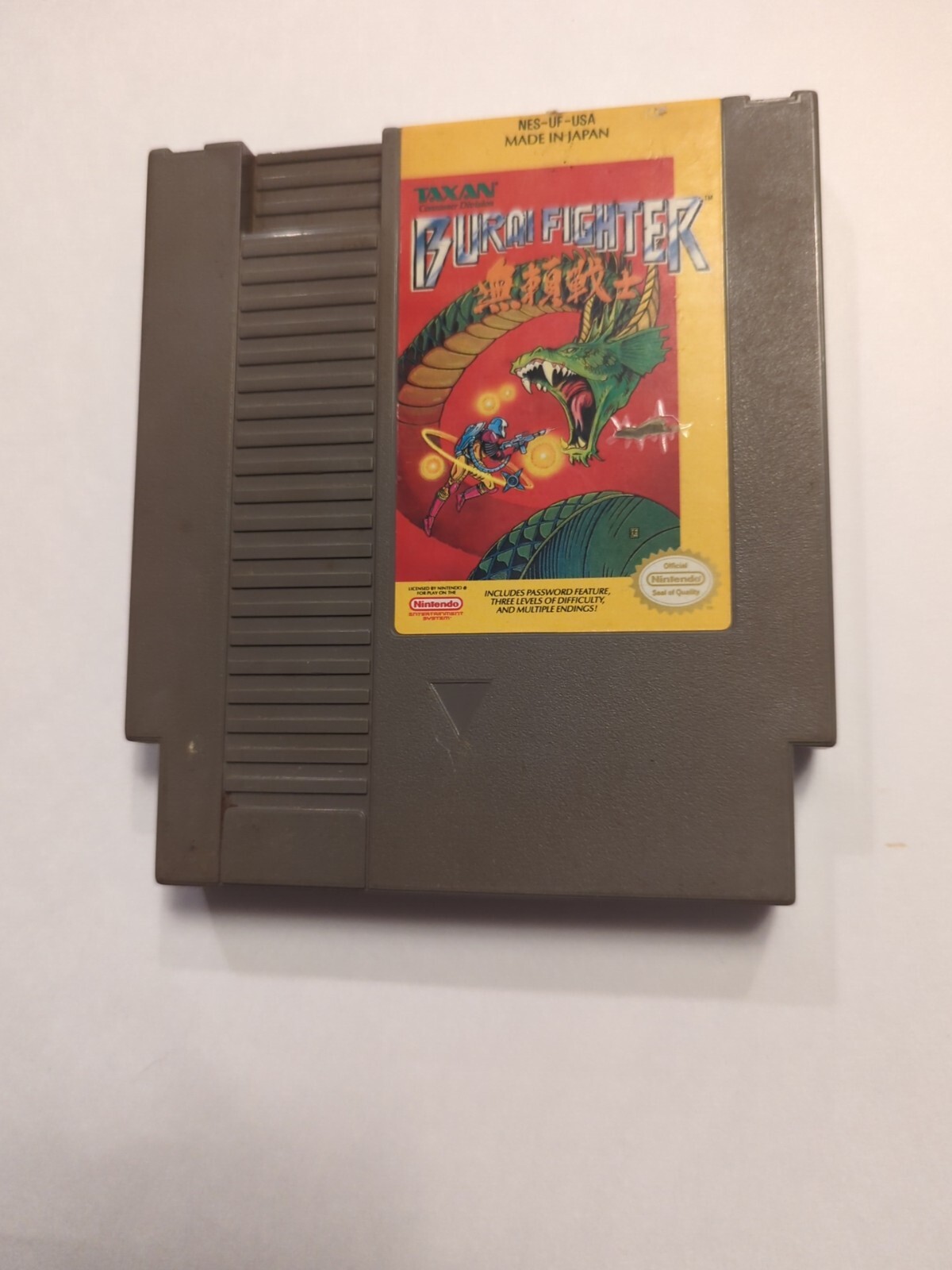 Burai Fighter, NES Game Cartridge Only, Nintendo, Tested | eBay