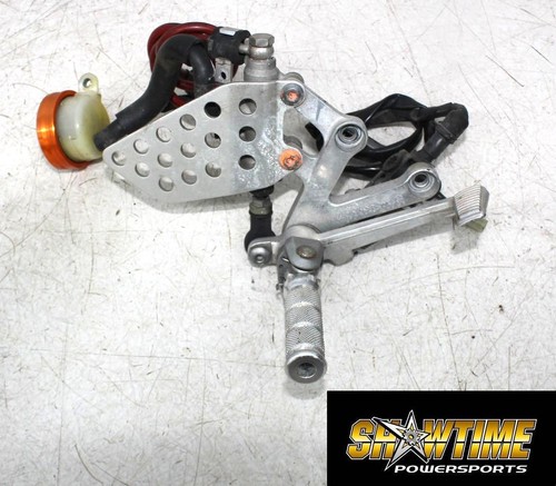 02-03 HONDA CBR954RR RIGHT REARSET REAR SET DRIVER FOOT PEG BRAKE ...