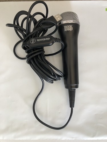 Genuine Rock Band USB Microphone Xbox 360 PS2 PS3 Nintendo Wii Logitech ...