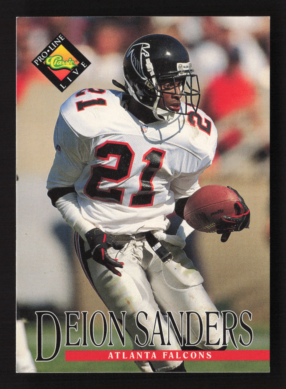 1994 Pro Line Live #3 Deion Sanders Atlanta Falcons | eBay