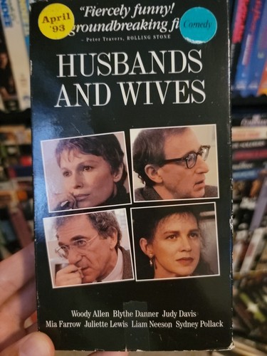 Husbands And Wives 1992 VHS Rare Hard To Find Original Release Version ...