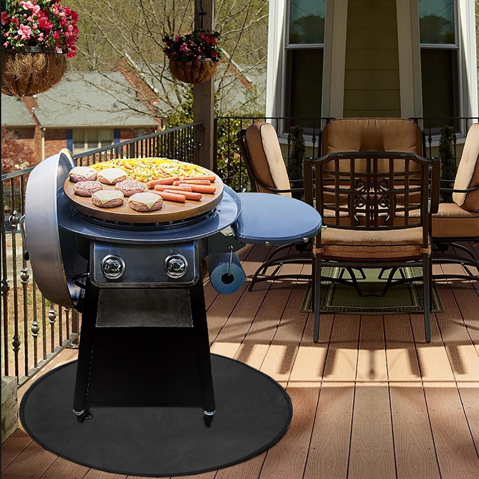 40-Inch Fireproof Fire Pit Mat for Solo Stove - Ultimate Outdoor ...