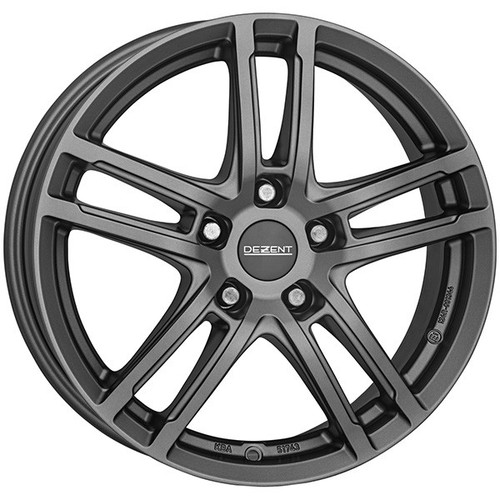 CERCHIO IN LEGA DEZENT TZ GRAPHITE 8X19 5X114.3 GRAPHITE MATT C8J ...
