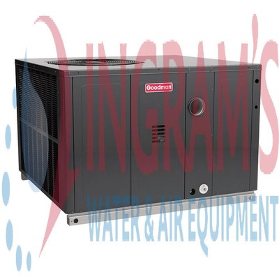 3.5 Ton 13.4 SEER2 80k BTU Goodman Air Conditioner & Gas Package Unit ...